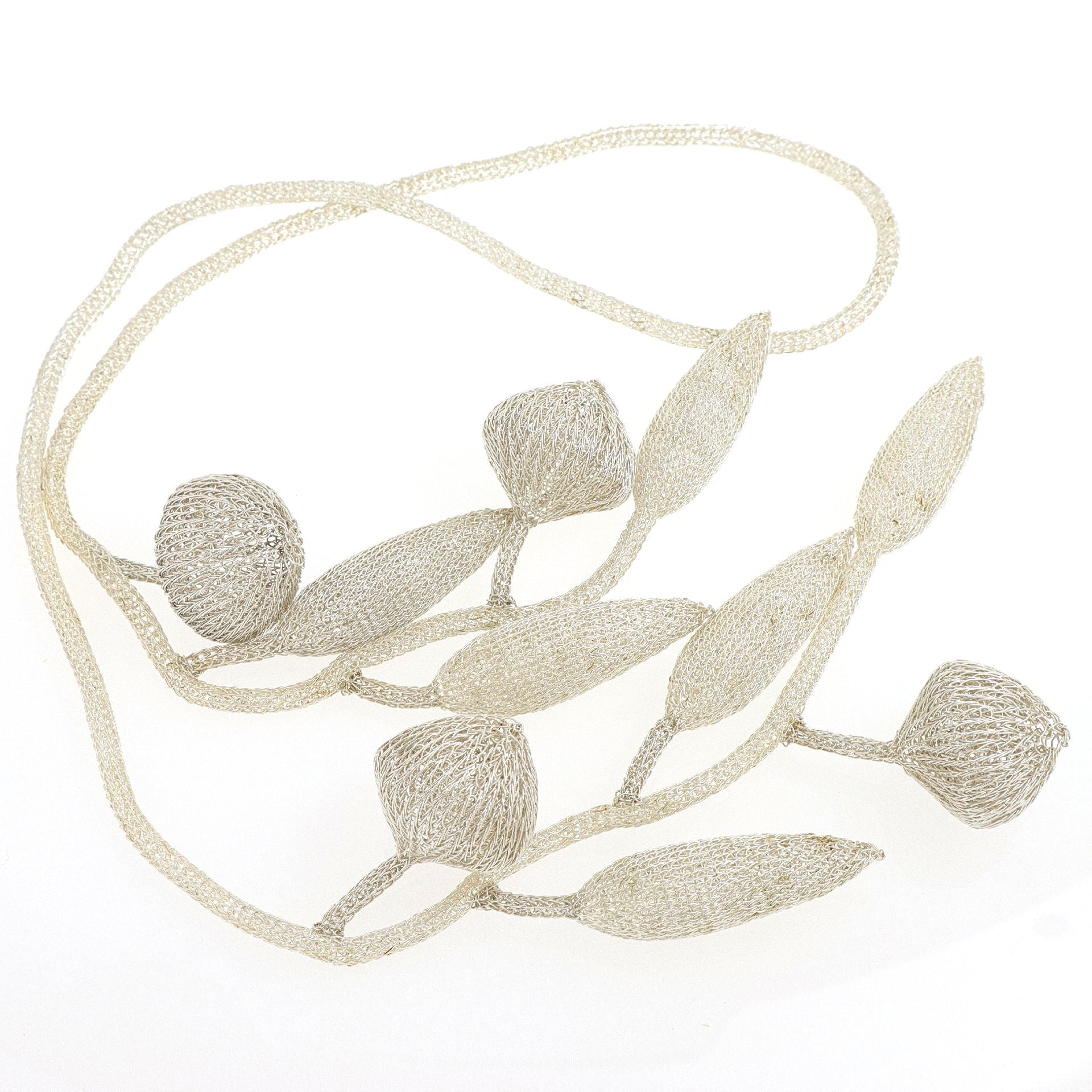Phylum Silver Algae necklace – Naná Aristova Jewels